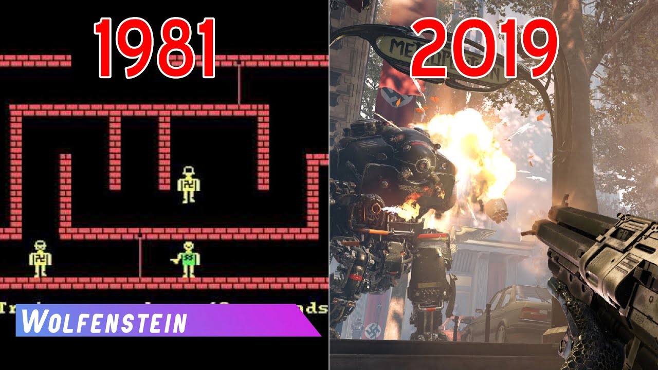 Evolution of Wolfenstein Games (1981-2019) - YouTube