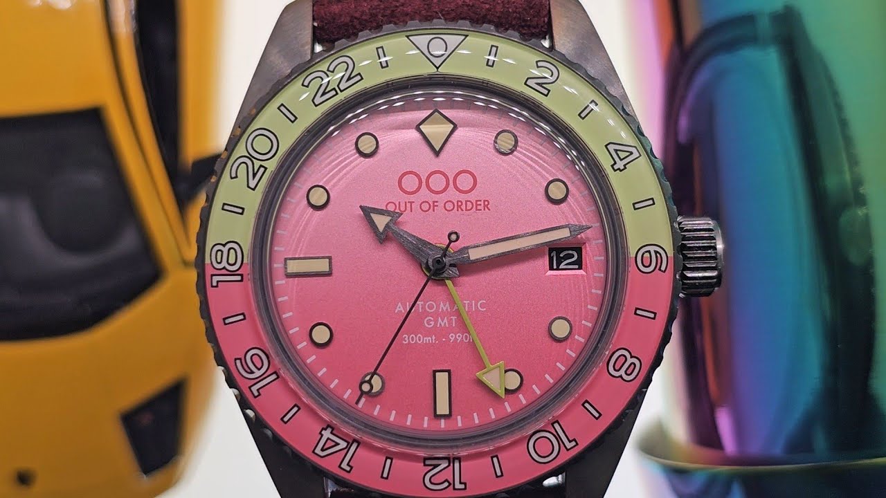 Out Of Order Cosmopolitan Automatic GMT Review - Shaker Series - YouTube