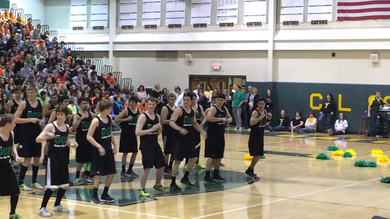 CLS Gator Guy Poms class of 2014 - YouTube