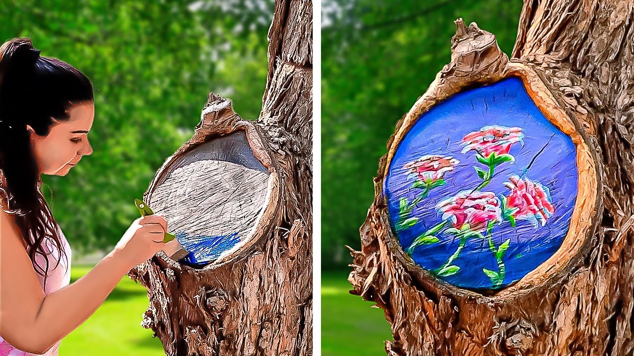 Street Art Hacks For Your Inner Artist || Cool Painting Techniques by 5 ...