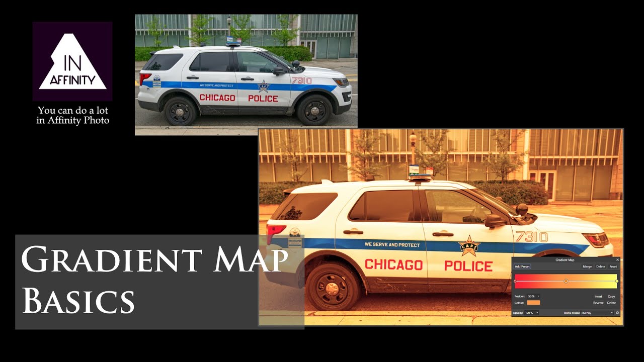 Gradient Map Basics (using Affinity Photo) - YouTube