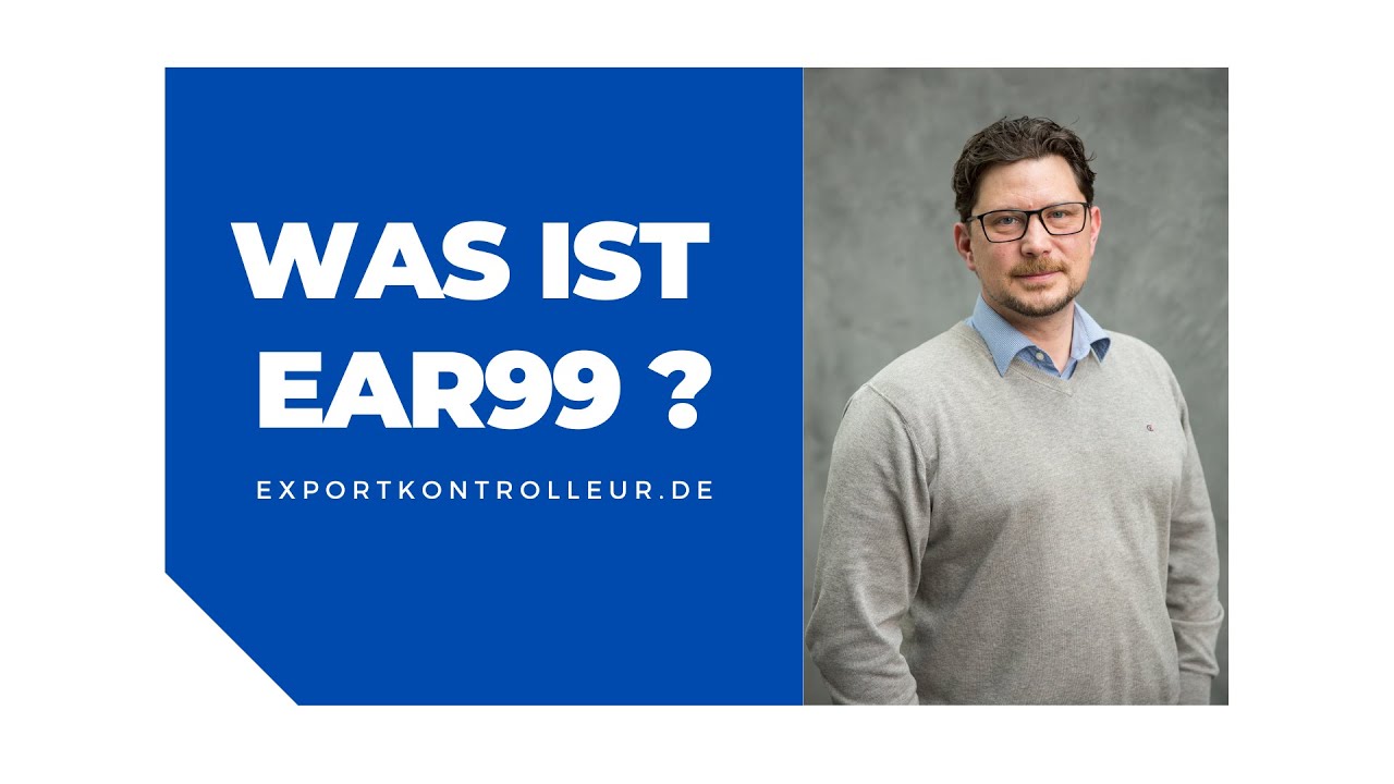 Was ist EAR99 ? - YouTube