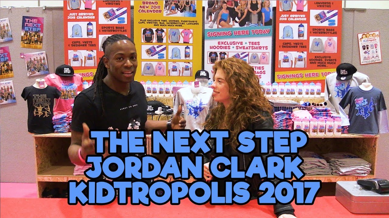 The Next Step - Jordan Clark Interview - Kidtropolis 2017 - YouTube