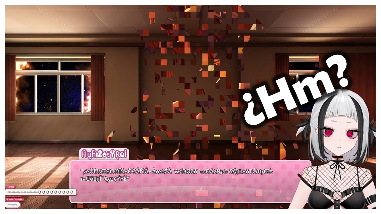 Neon borra el ARCHIVO de Monika - DDCL - YouTube