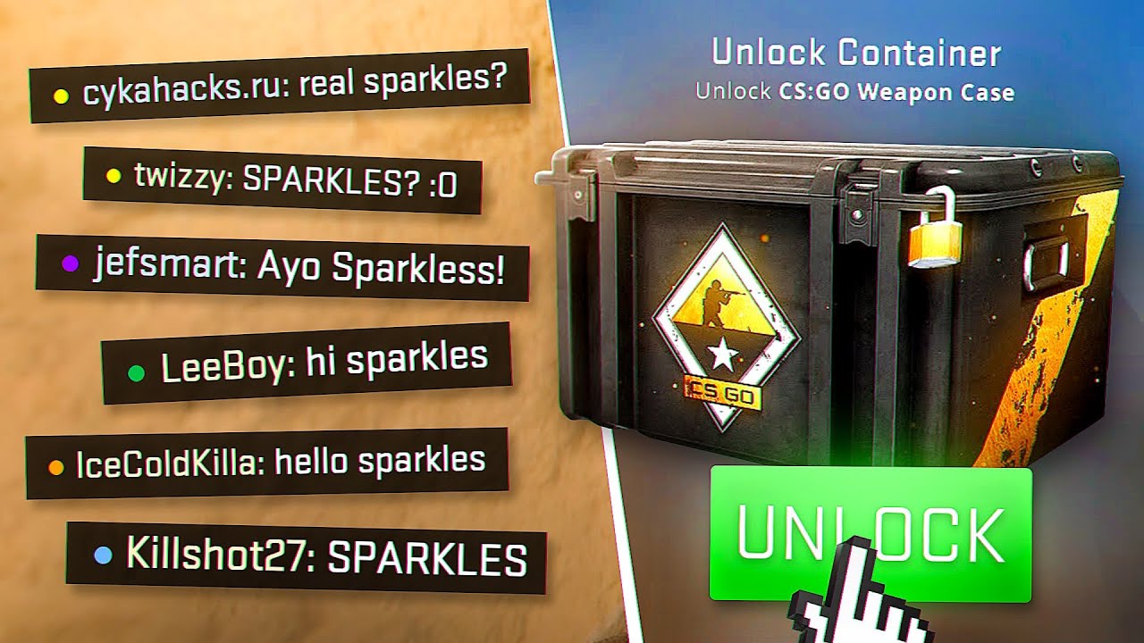 Opening a Case 1 every time someone says hi.... - YouTube