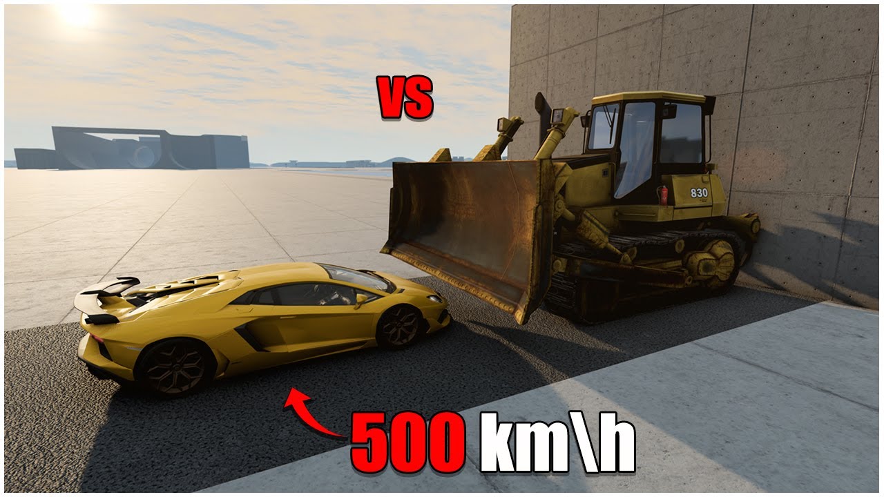 Lamborghini Aventador ( SVJ ) VS Dozer Rotech 830 (30) | #car #body # ...