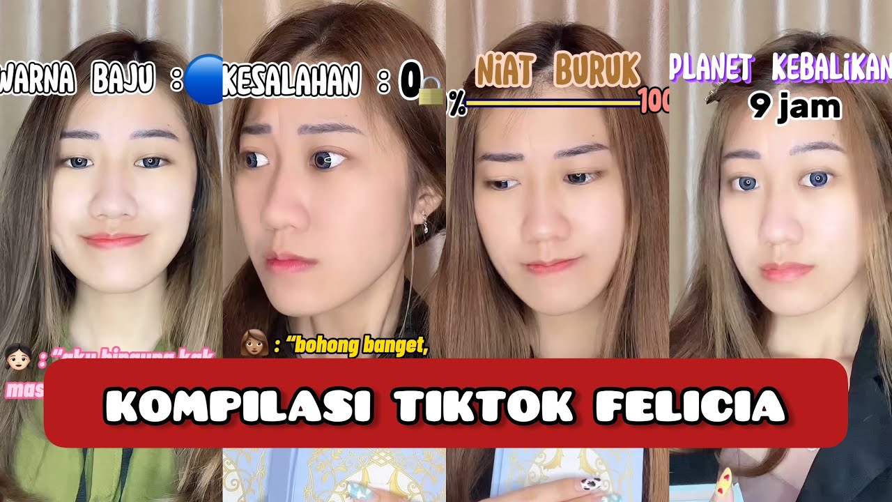 KOMPILASI VIDEO TIKTOK POV FELICIA (OKTOBER II) - Feliciatannnn - YouTube