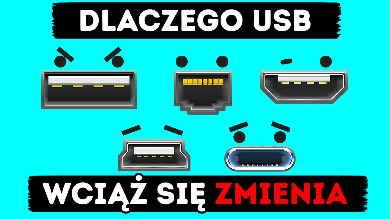 W ciągu 26 lat USB zmienił się 10 razy, ale dlaczego? - YouTube