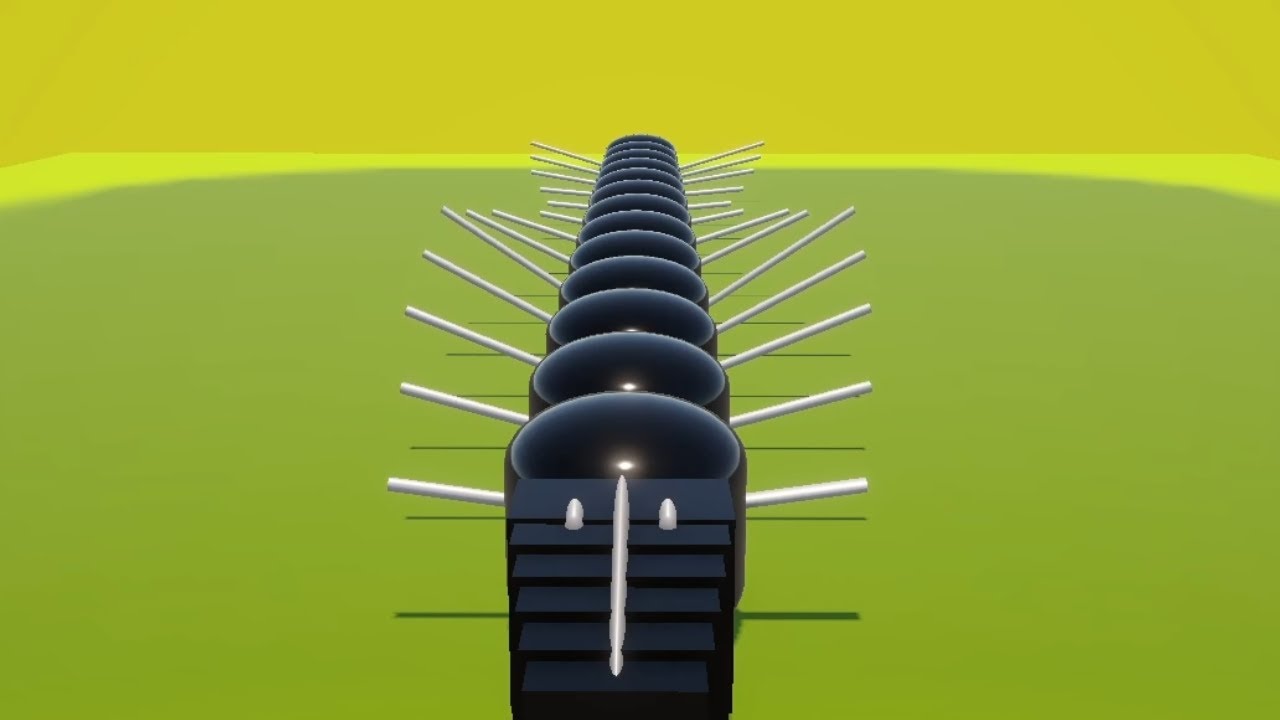 Worm - Kinetic Sculpture | Unity project | Dec-15-2024 - YouTube