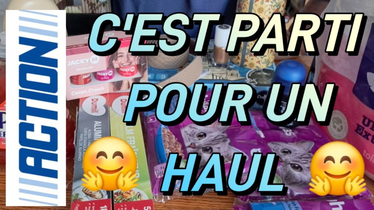 🥰 ACTION 🤗C'EST PARTI POUR UN HAUL 🥰 #action #haul - YouTube