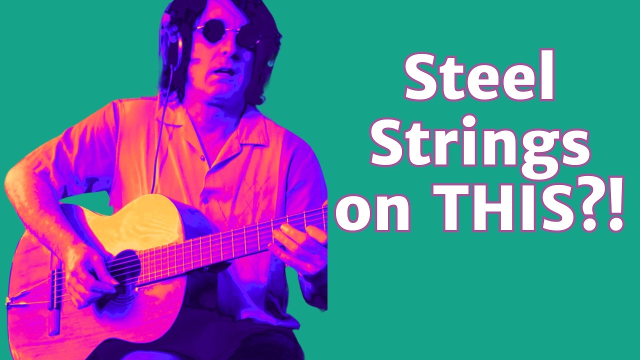 Steel Strings on a Classical Guitar? - Bass, Rhythm & Lead - YouTube