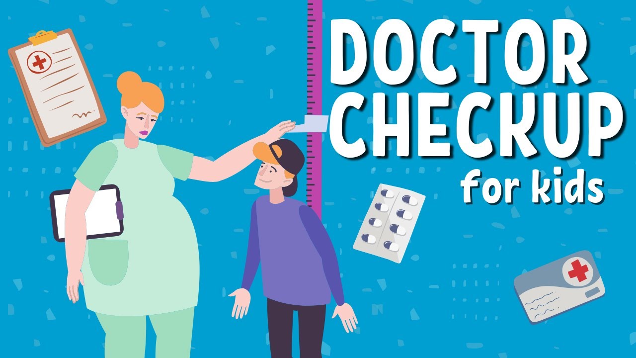 Going to the doctor - Health vocabulary - Educational video for kids ...