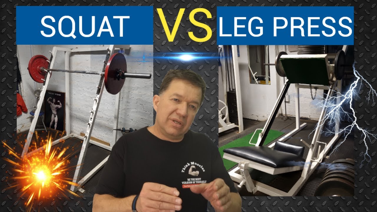 Squat vs leg press for Mike Mentzer's consolidation routine - YouTube