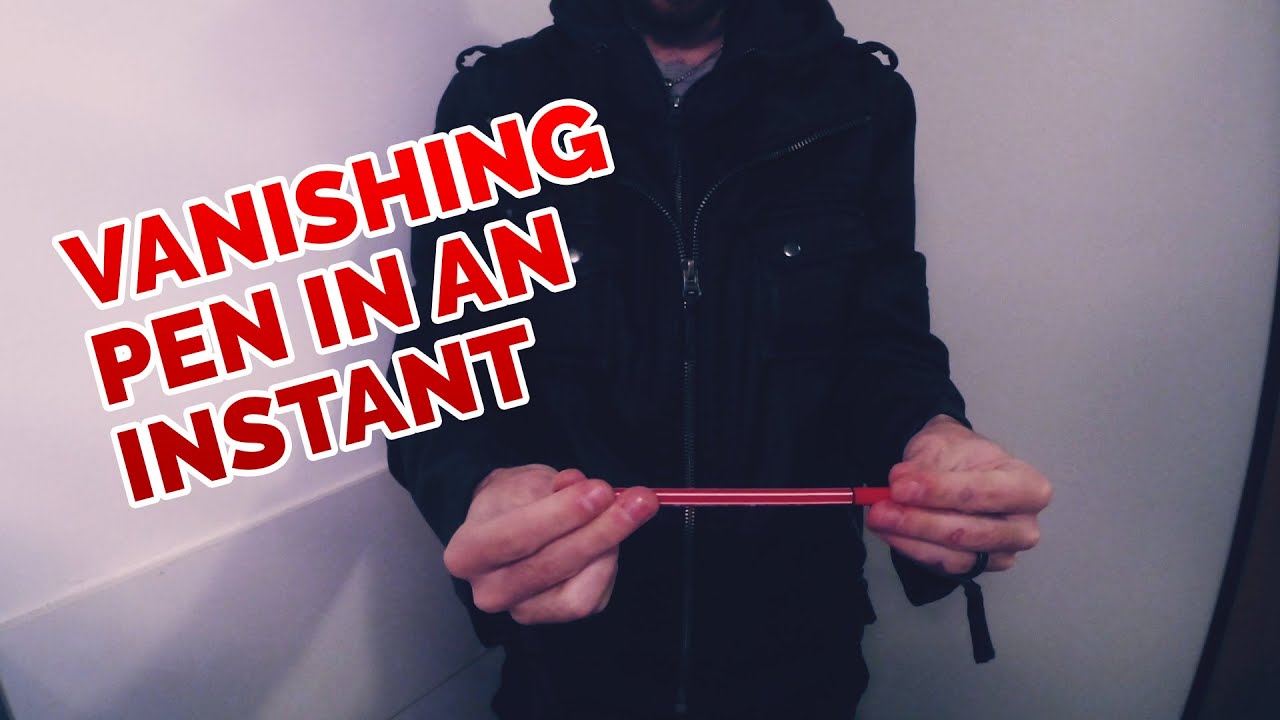 VANISHING PEN // Quick Magic #8 | Max Vowinkel - YouTube