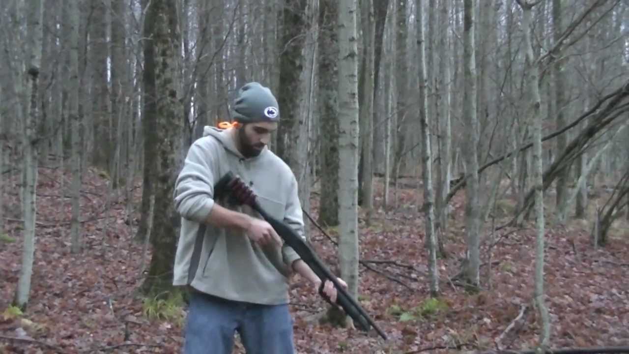 Noob Shooting Shotgun For The First Time - YouTube