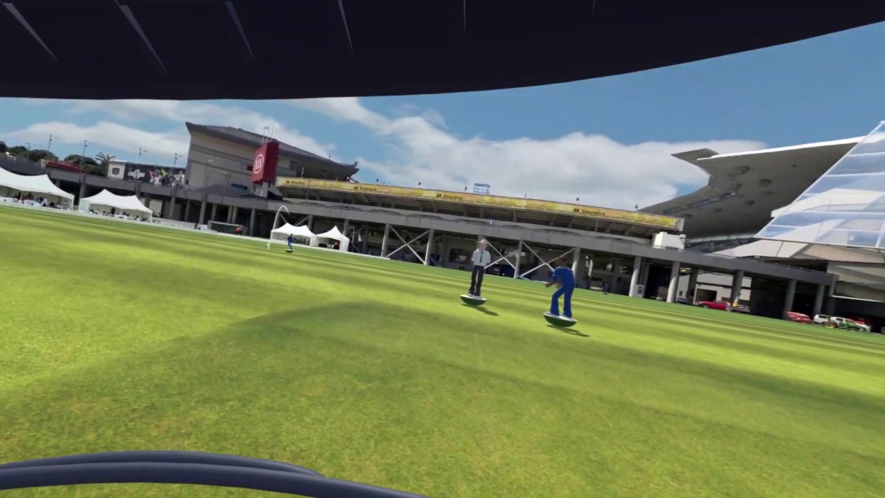 Cricket Club VR with HTC Vive Match 3 - YouTube