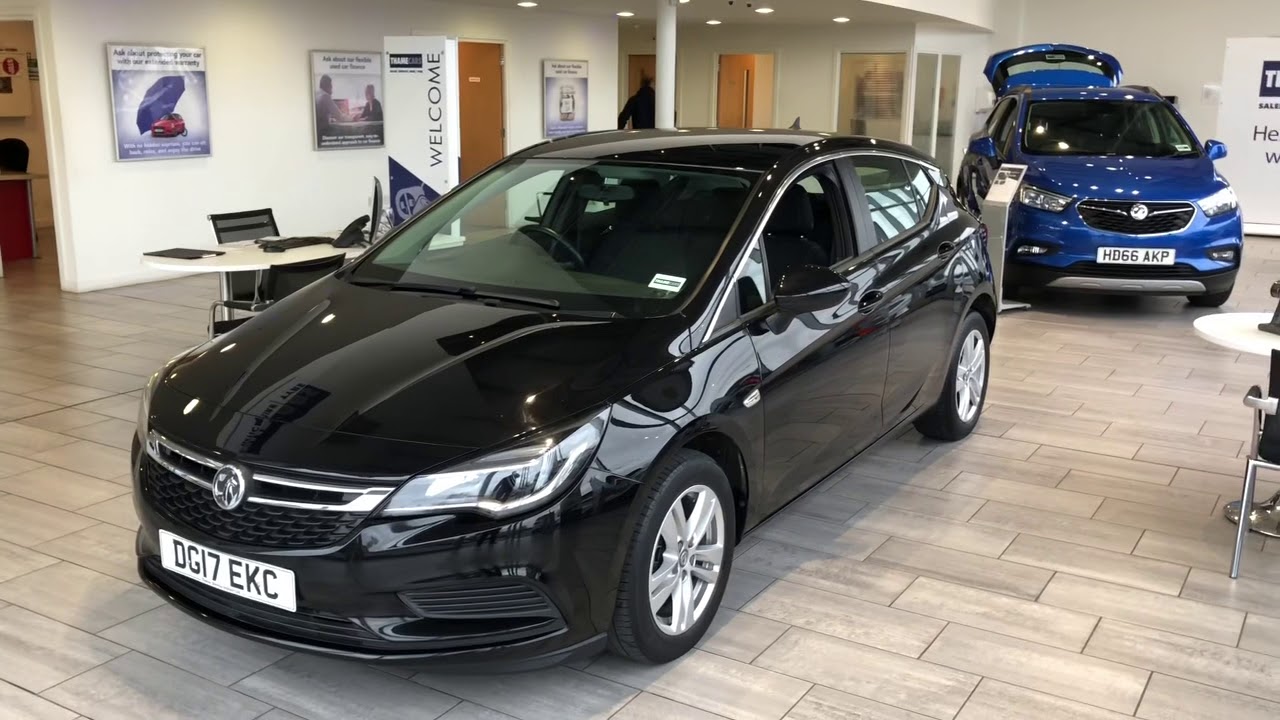 2017 17 Vauxhall Astra 1.4i 16V Tech Line 5dr Sat Nav 100bhp, Apple Car ...