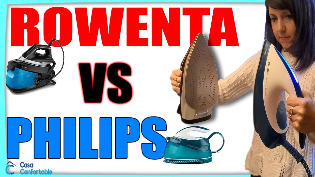 💨 Rowenta vs Philips ¿Cuál es el mejor centro de planchado? - YouTube