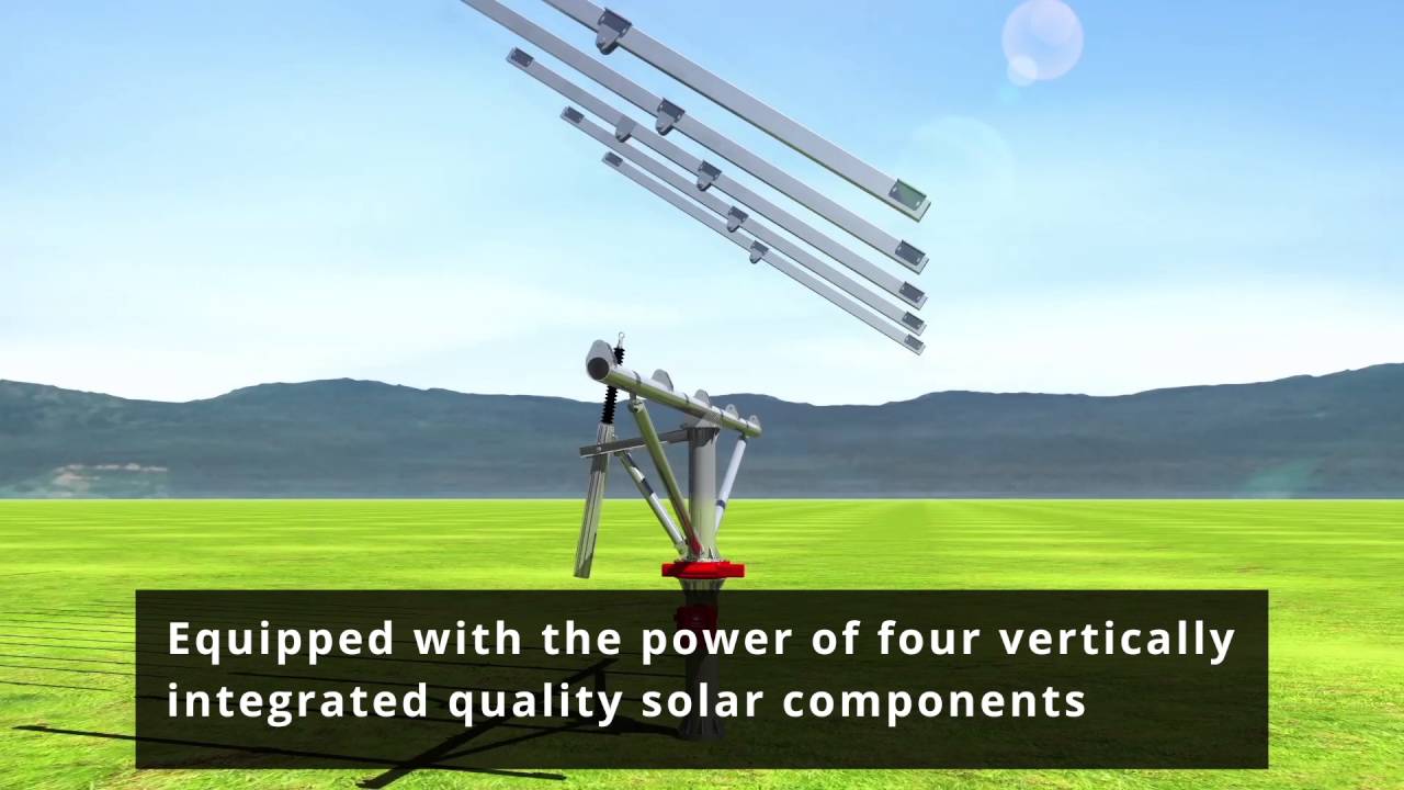 PST 2AL Dual Axis Tracker - YouTube