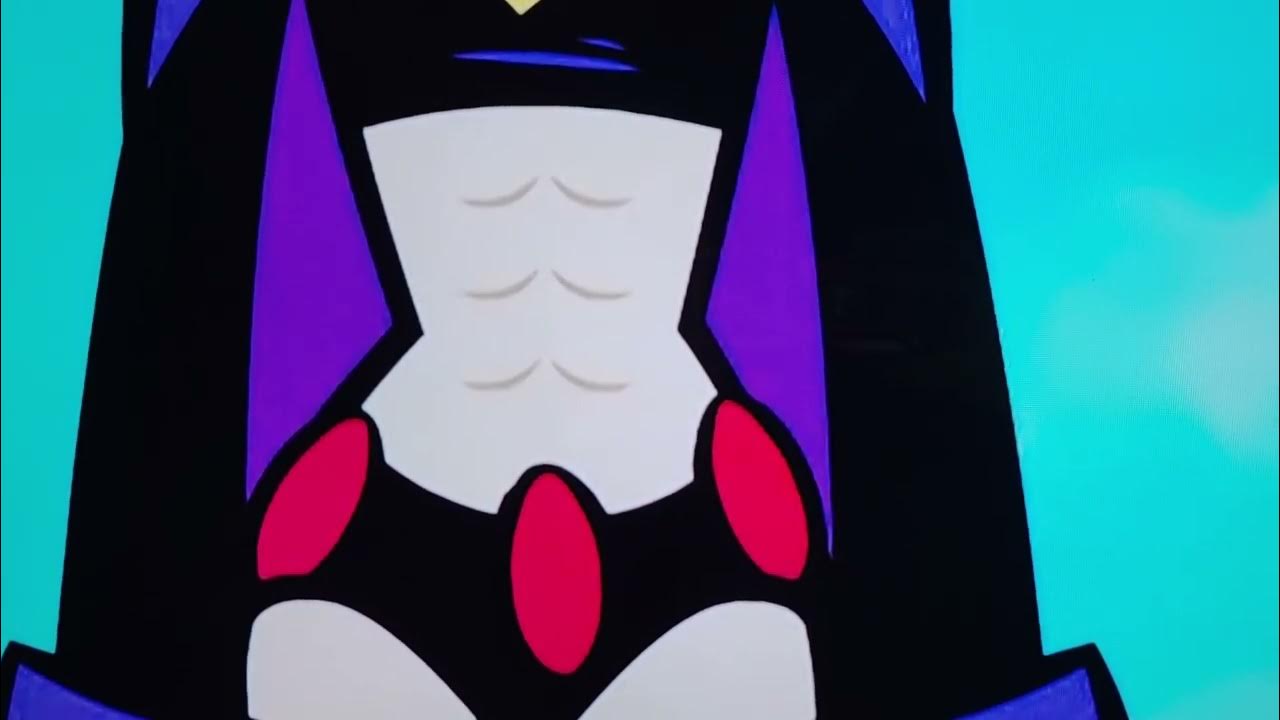 Teen Titans Go Raven In Her Underwear And No Belly Button Youtube