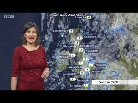 Helen Willetts BBC Weather late evening 2019 12 21 - YouTube