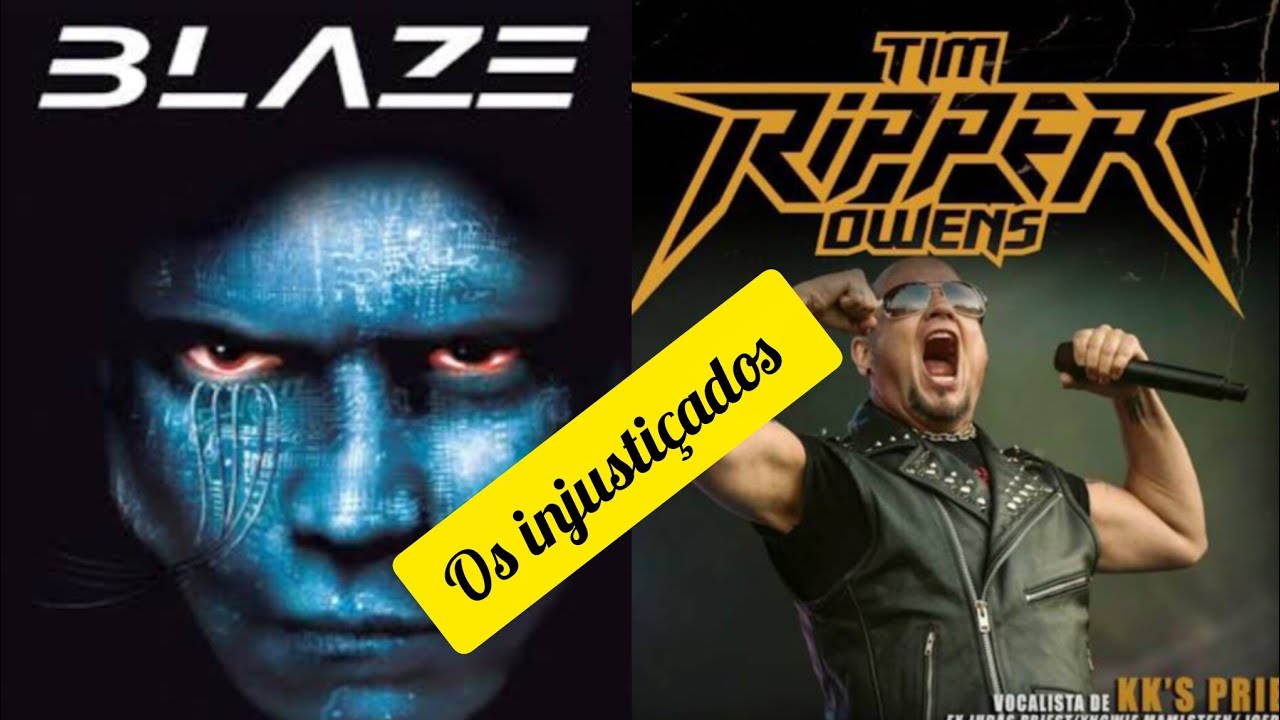 Blaze Bayley e Tim Ripper Owens foram injustiçados? #ironmaiden # ...
