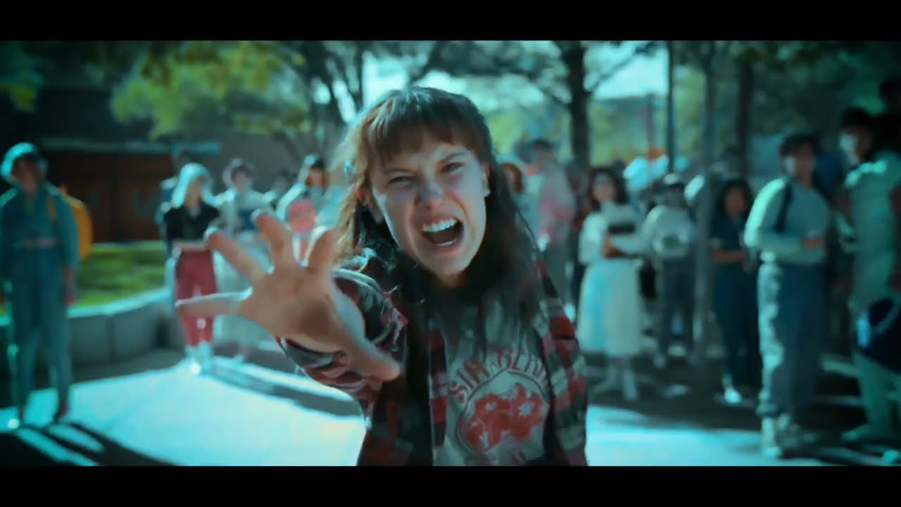 Stranger Things 4x1 - Eleven explodes Angela - Netflix - YouTube