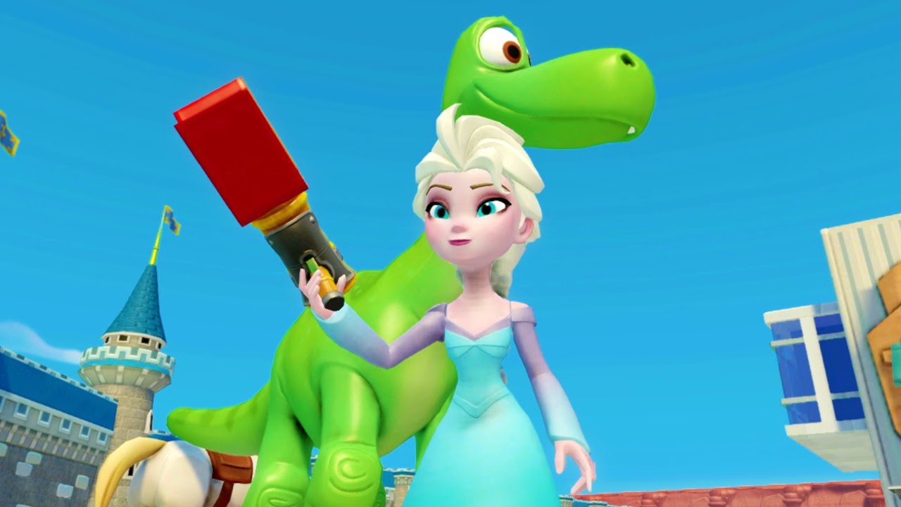 Frozen Elsa | Adventure | Elsa vs Cybug | Superheroes | Infinity Disney ...