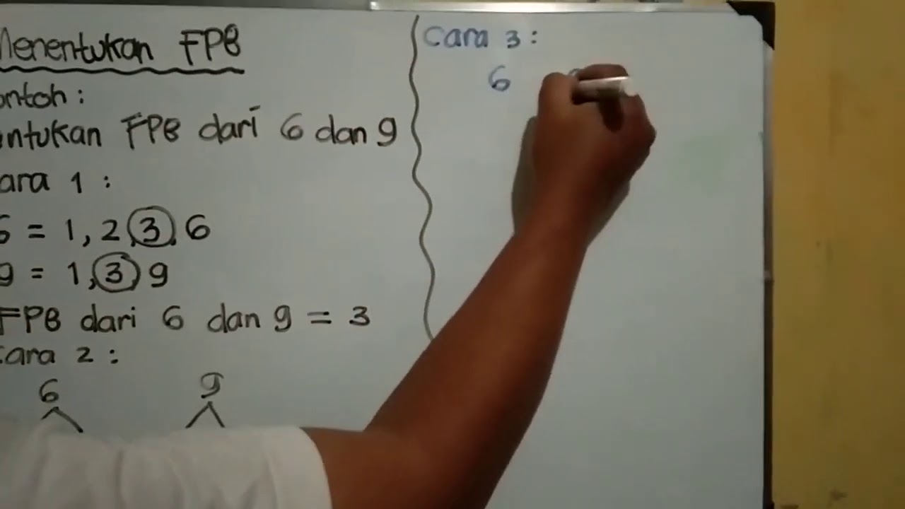 Contoh Soal Menentukan FPB bagian 1 - YouTube