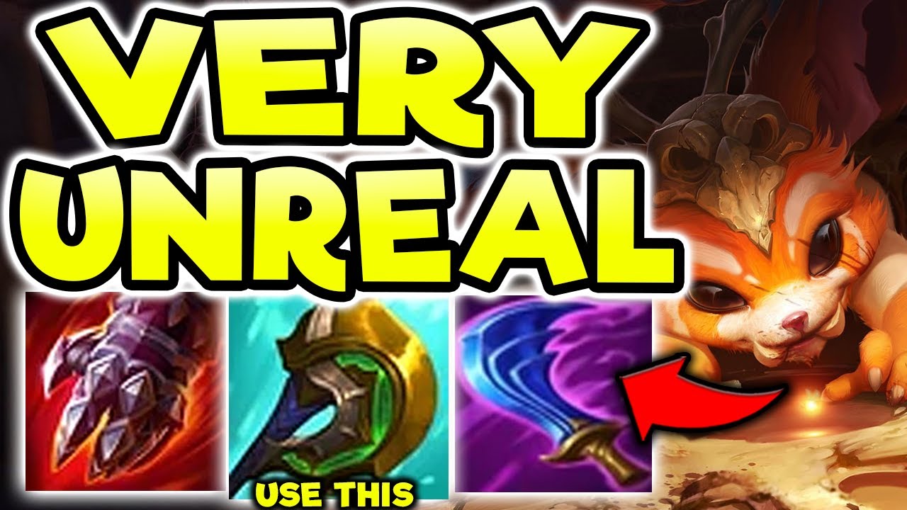 GNAR TOP IS THE KING OF LATE-GAME TEAMFIGHTS (INSANE COMBOS) - S12 Gnar ...