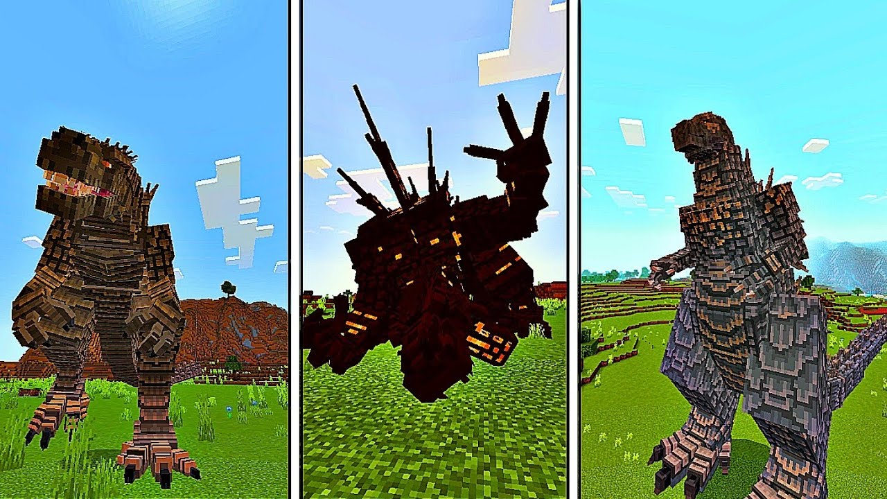 I found Godzilla 🦖minus one V3 addon|Minecraft pe| Download link in ...