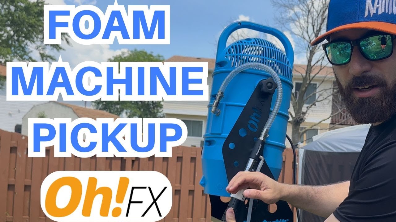 Foam Machine Pickup Guide | How To Take Apart an OhFX Foam Machine ...