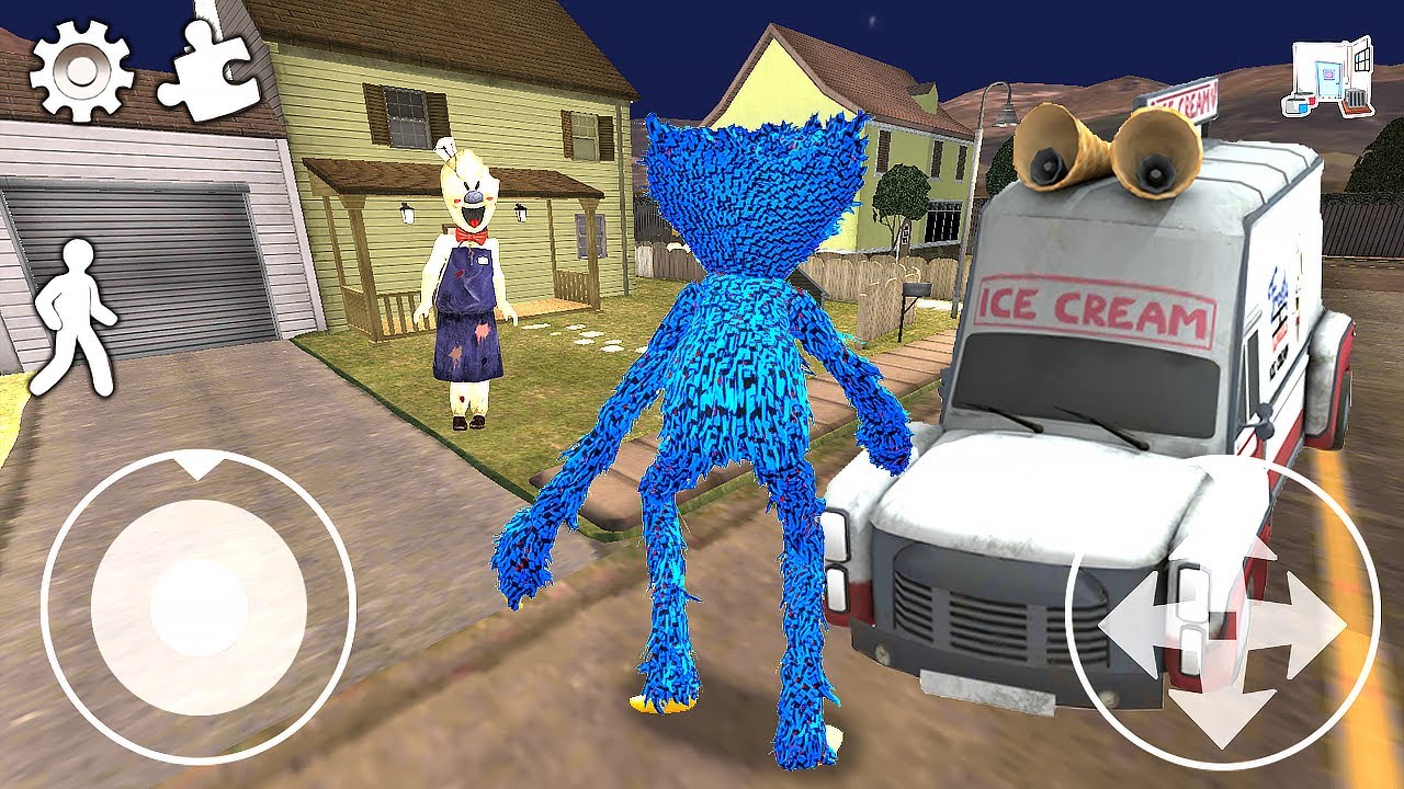 Funny Moments in Ice Scream VS Huggy | Funny NEW Experiments with ROD ...