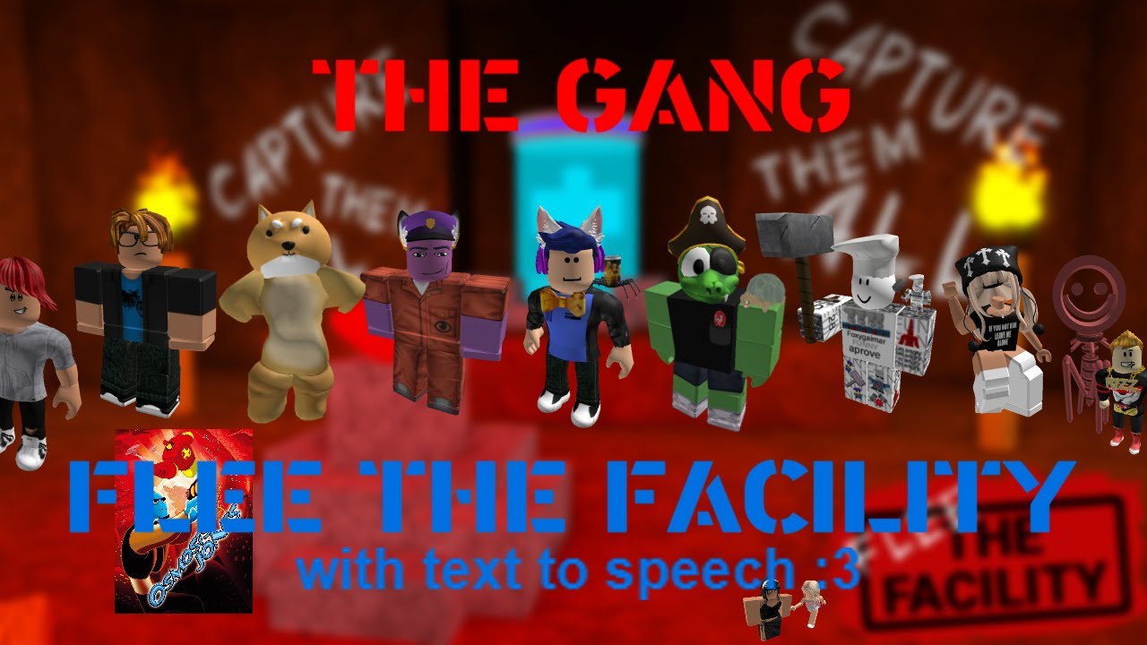 ROBLOX FLEE THE FACILITY (TTS) (ft. sonic, haylie, lenny, katie, jayden ...