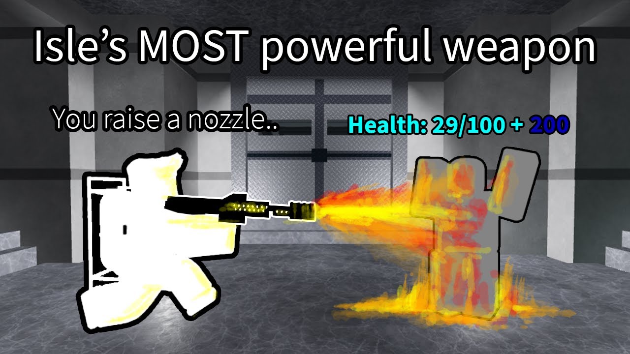 Most Powerful Weapon on Isle (It can instantly kill mercenaries!) - YouTube