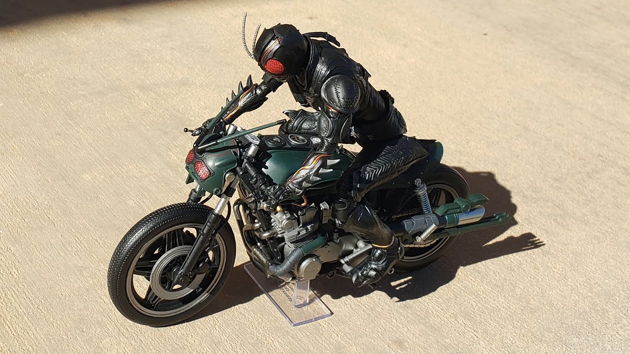 SH figuarts: Battle Hopper ( Kamen Rider Black Sun) review - YouTube