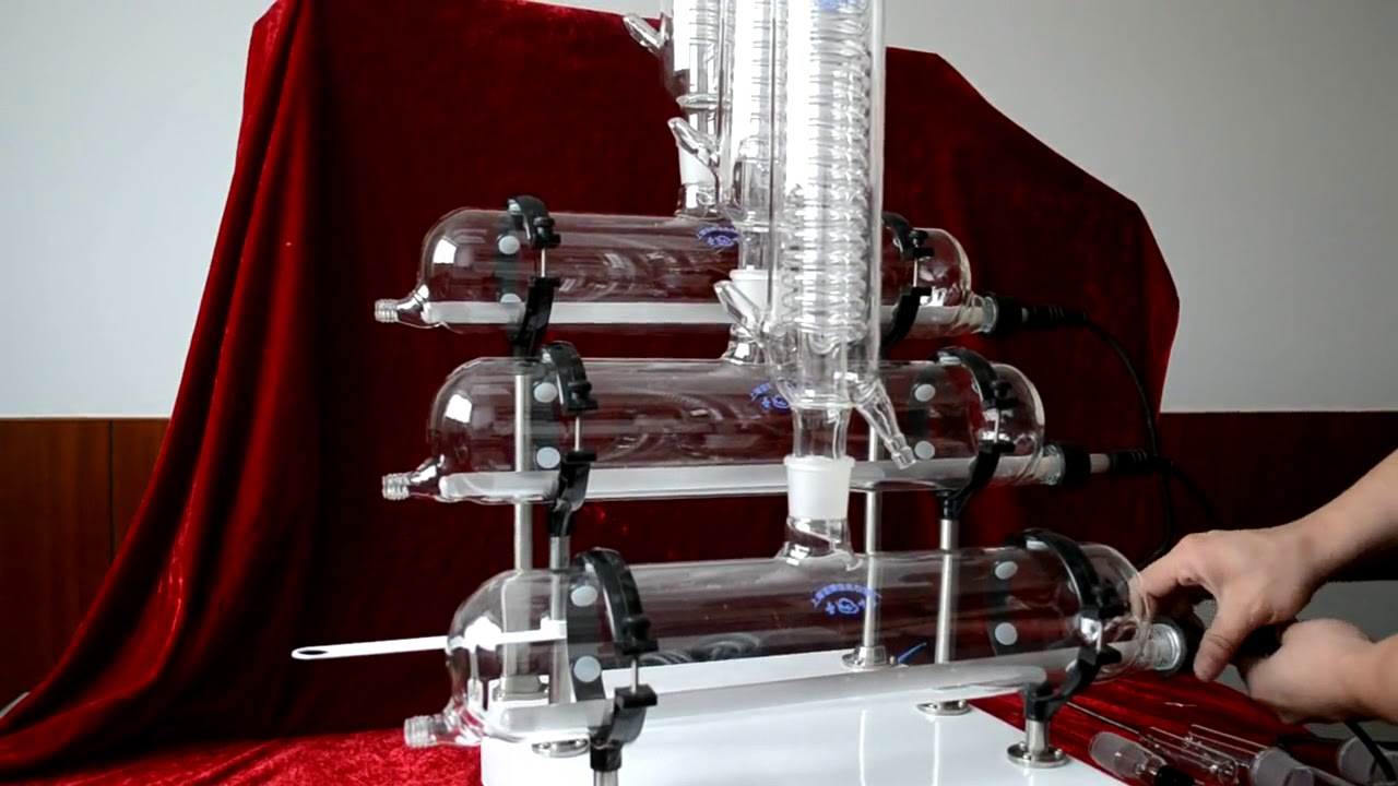 Water Distillation Lab Glassware 220081 - YouTube