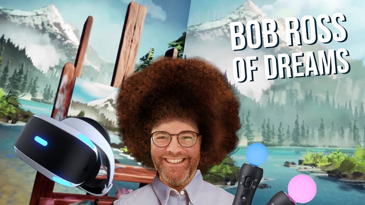 Bob Ross in VR - in a scene built in VR - YouTube