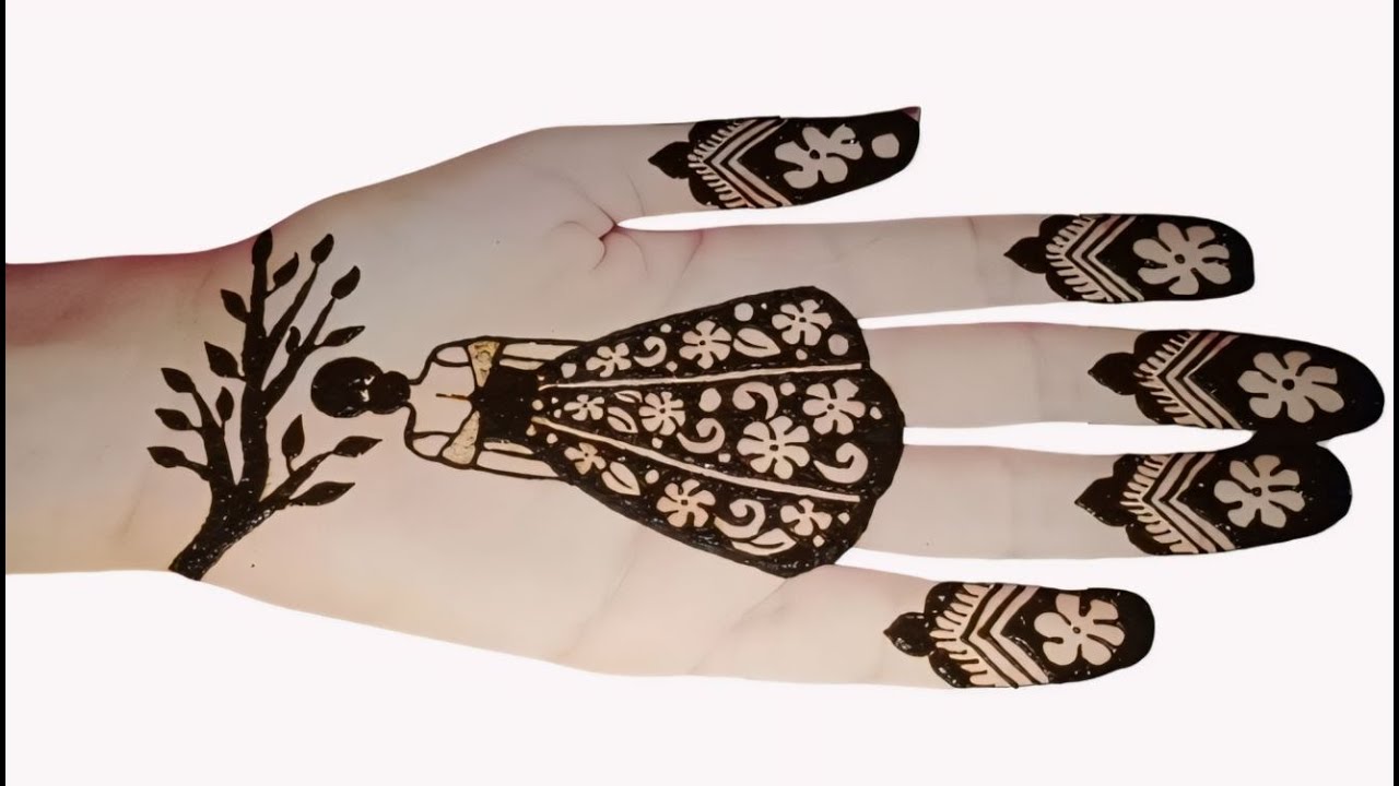 doll mehndi design easy | Eid Mehndi design | Mehndi designs | Henna ...