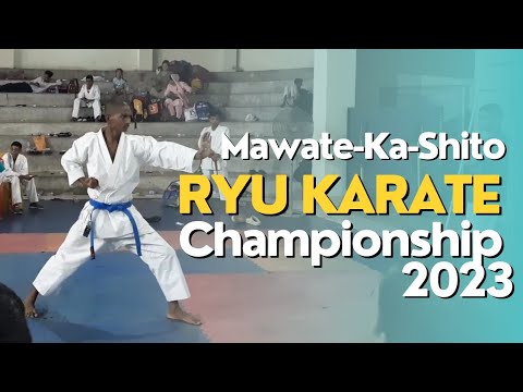Mawate-Ka-Shito Ryu Karate championship2023 || Kata || #karate #wkf # ...