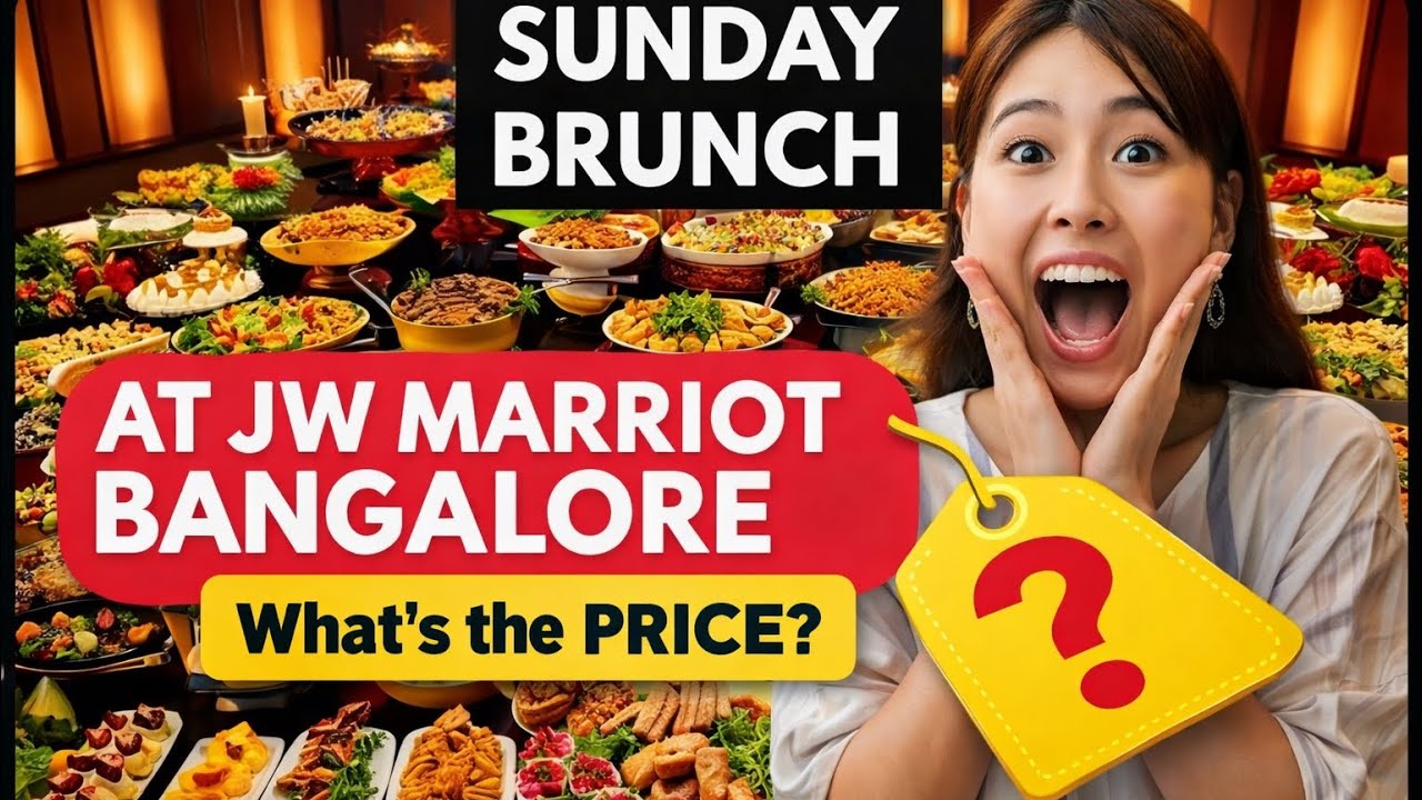 Sunday brunch ~ JW Marriot Bangalore | Sunday brunch in Jw Marriot with ...