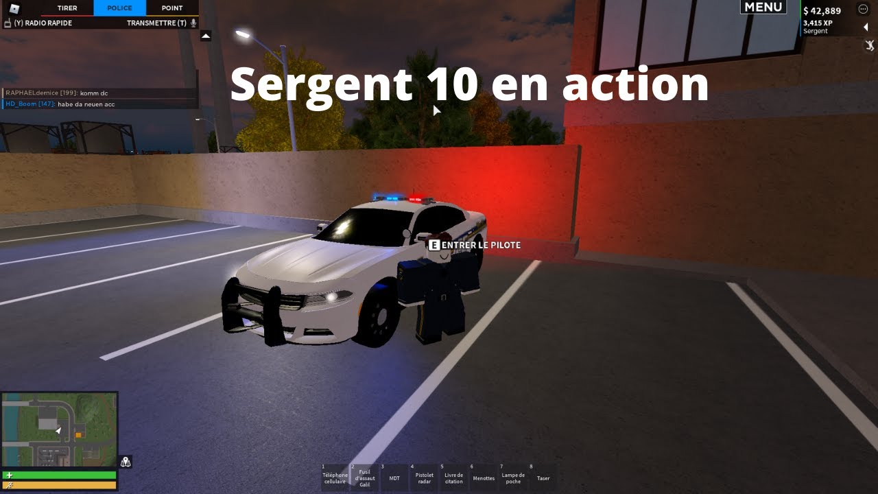 [LIVE ROBLOX] Sergent 10 en action. - YouTube