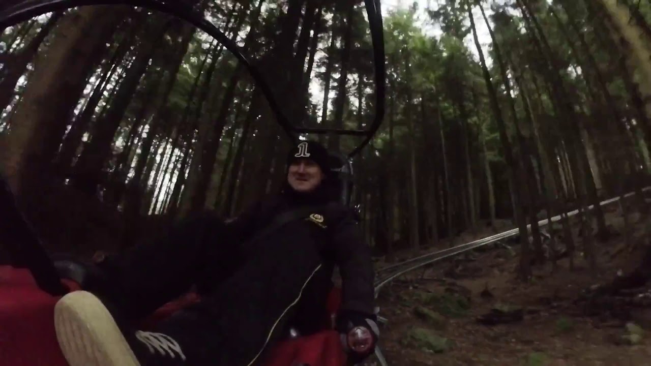 Zip World Fforest Coaster 2nd January 2020 - YouTube