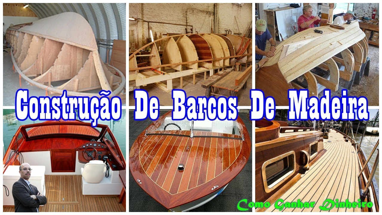 Aprenda Fazer Barcos Artesanal De Madeira, Madeiriti, Estrutura ...