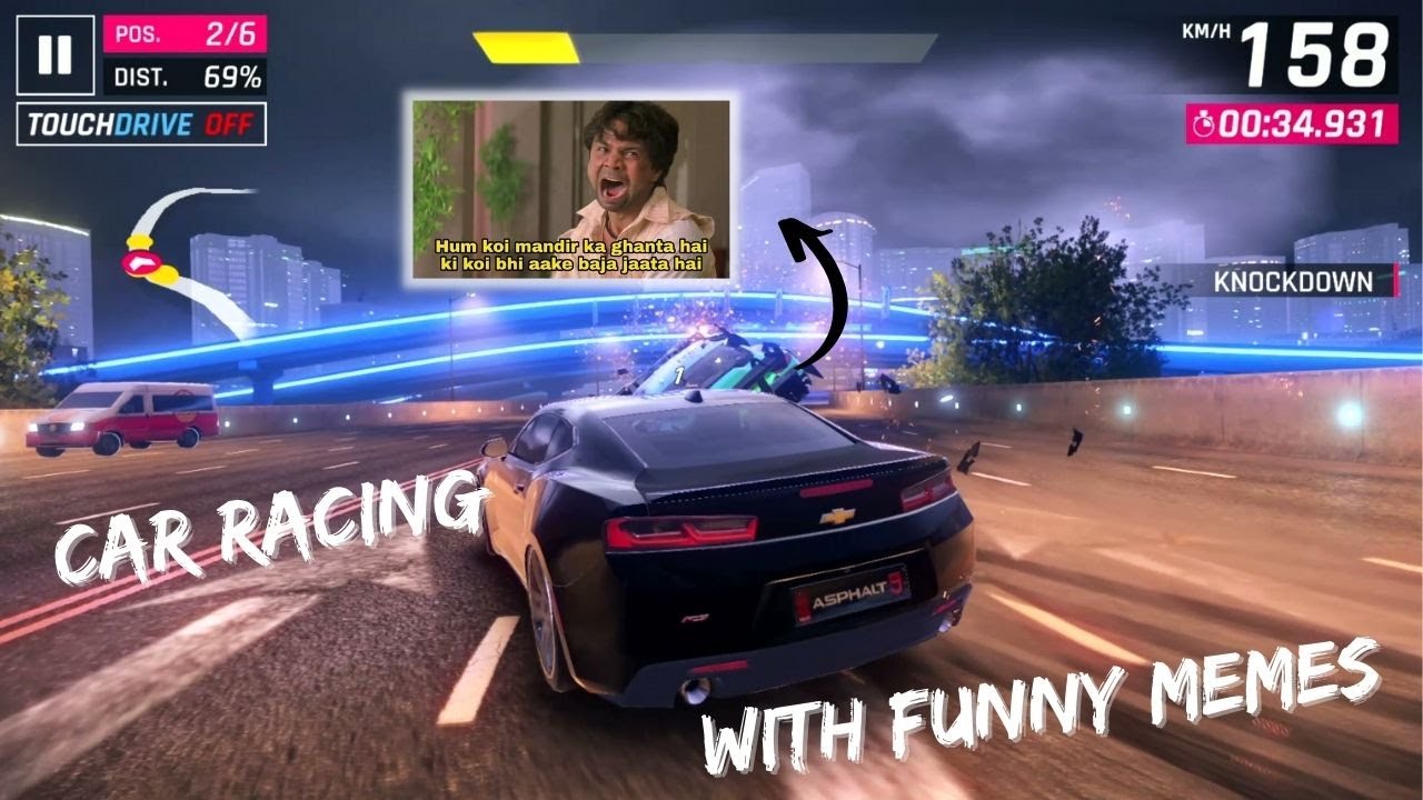 Car Racing With Funny Memes - Asphalt 9:Legends - YouTube