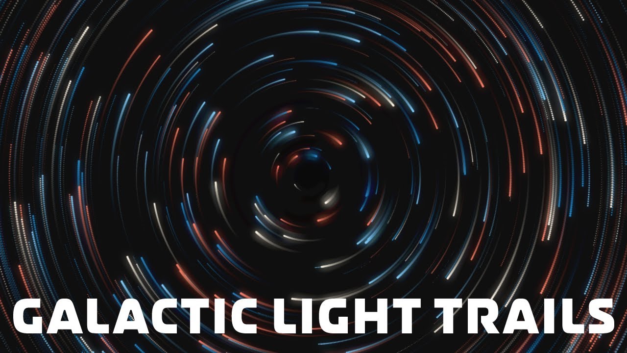 How to Code: Galactic Light Trails - YouTube