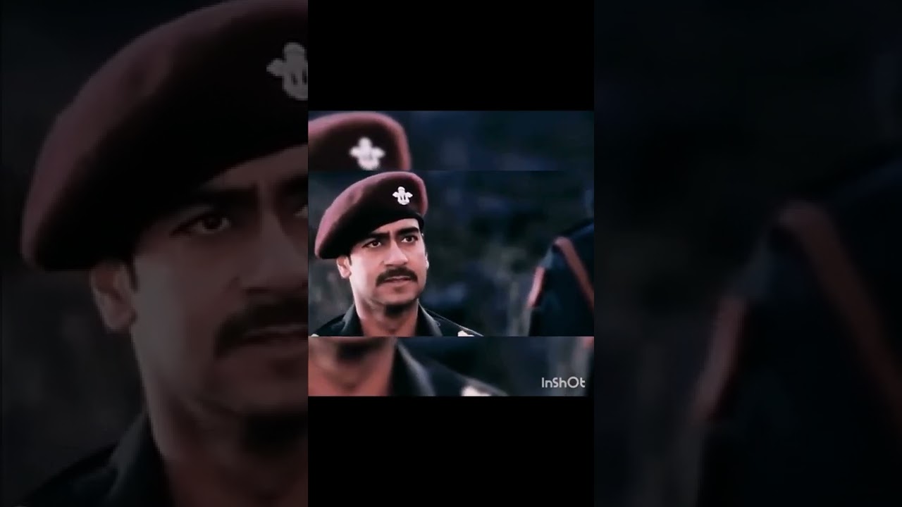 Ajay devgan speech Indian army status shorts from zameen movie. # ...