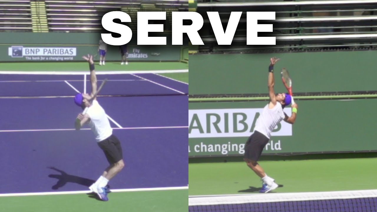 Juan Monaco Serve Slow Motion - ATP Tennis Serve Technique All Angles ...