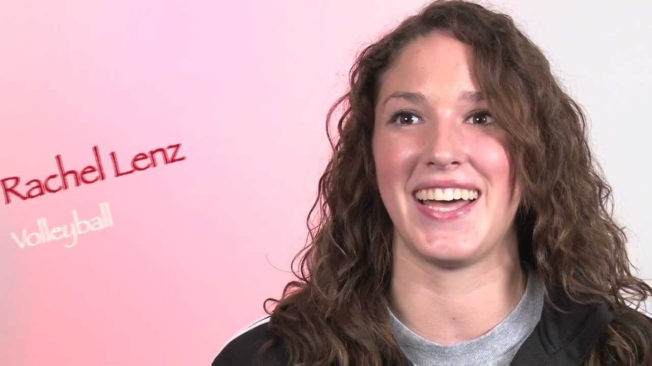 Eagle Spotlight- Rachel Lenz (Volleyball) - YouTube