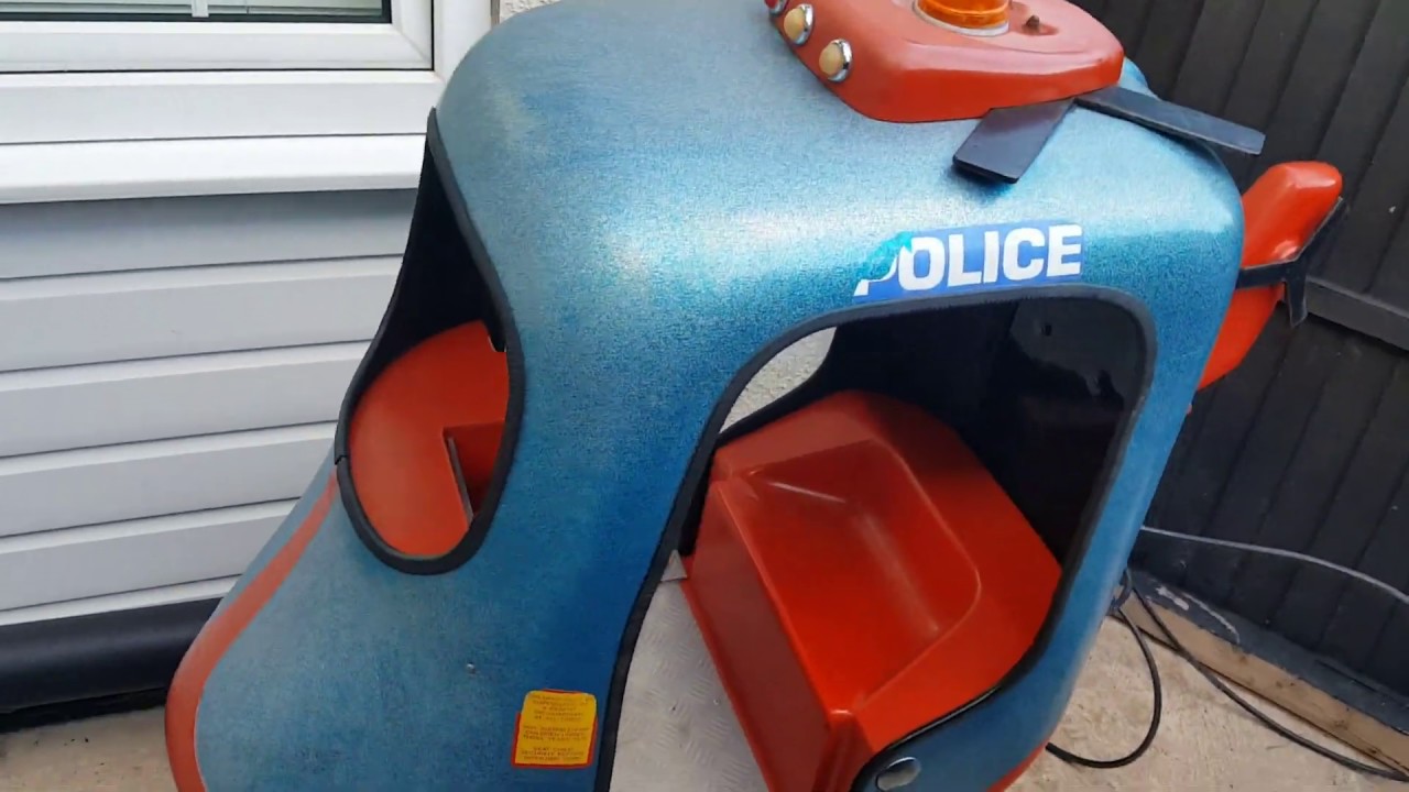 SPILSBY AMUSEMENT MACHINES Helicopter coin operated kiddie ride ARCADE ...